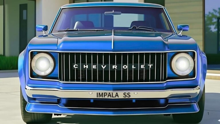 2026 Chevy Impala SS: The Legendary Muscle Sedan Returns With Power ...