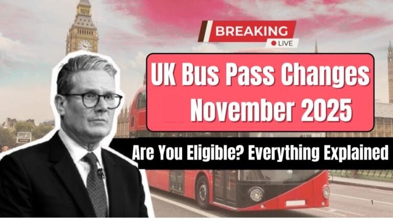 UK Bus Pass Changes 2025: New Eligibility Rules, Digital Passes & What ...